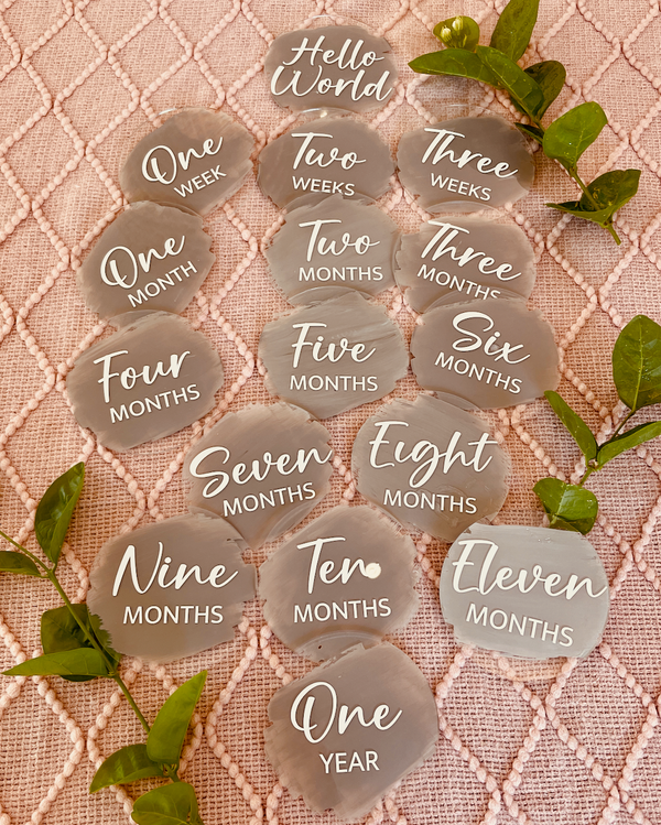 Baby Milestone Discs – LuBeeLu